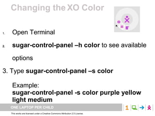 Customizing your XO | PPT