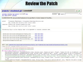 Customizing Apache CloudStack - CCC13 | PPT
