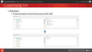 Customizing SXA | PPT