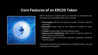 Customizing Your ERC20 Token Features and Functionality to Add.pdf
