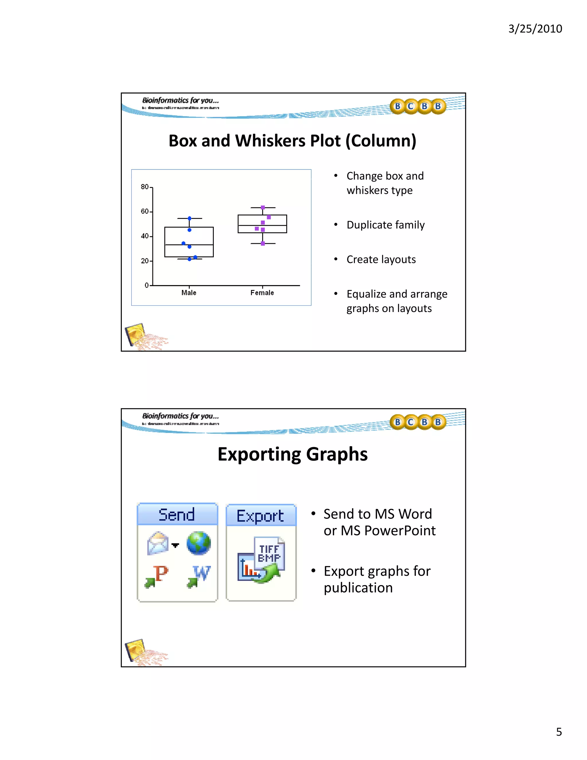 GraphPad Prism: Customizing your graphs | PDF