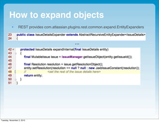 AtlasCamp 2010: Implementing a custom JIRA UI using plugins 2.0 - Andreas Knecht | PDF | Web ...
