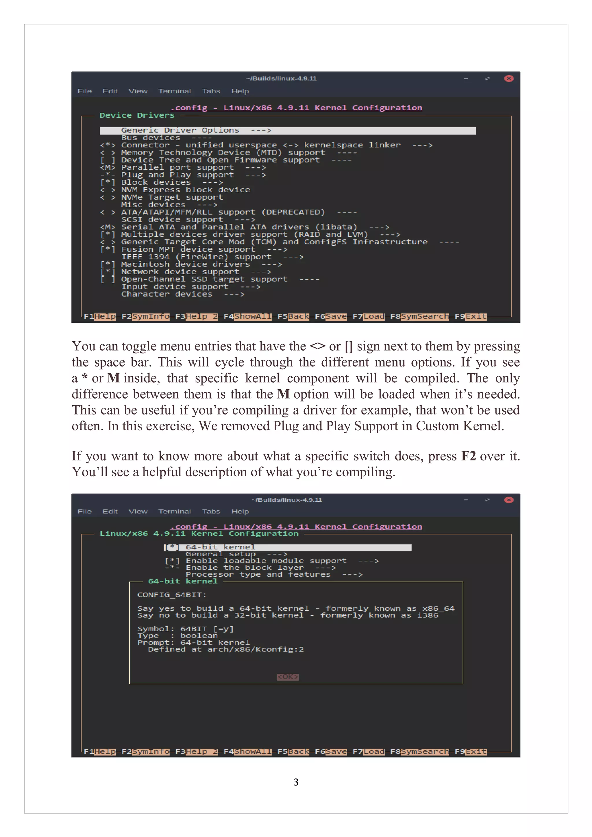 Custom kernel creation | PDF