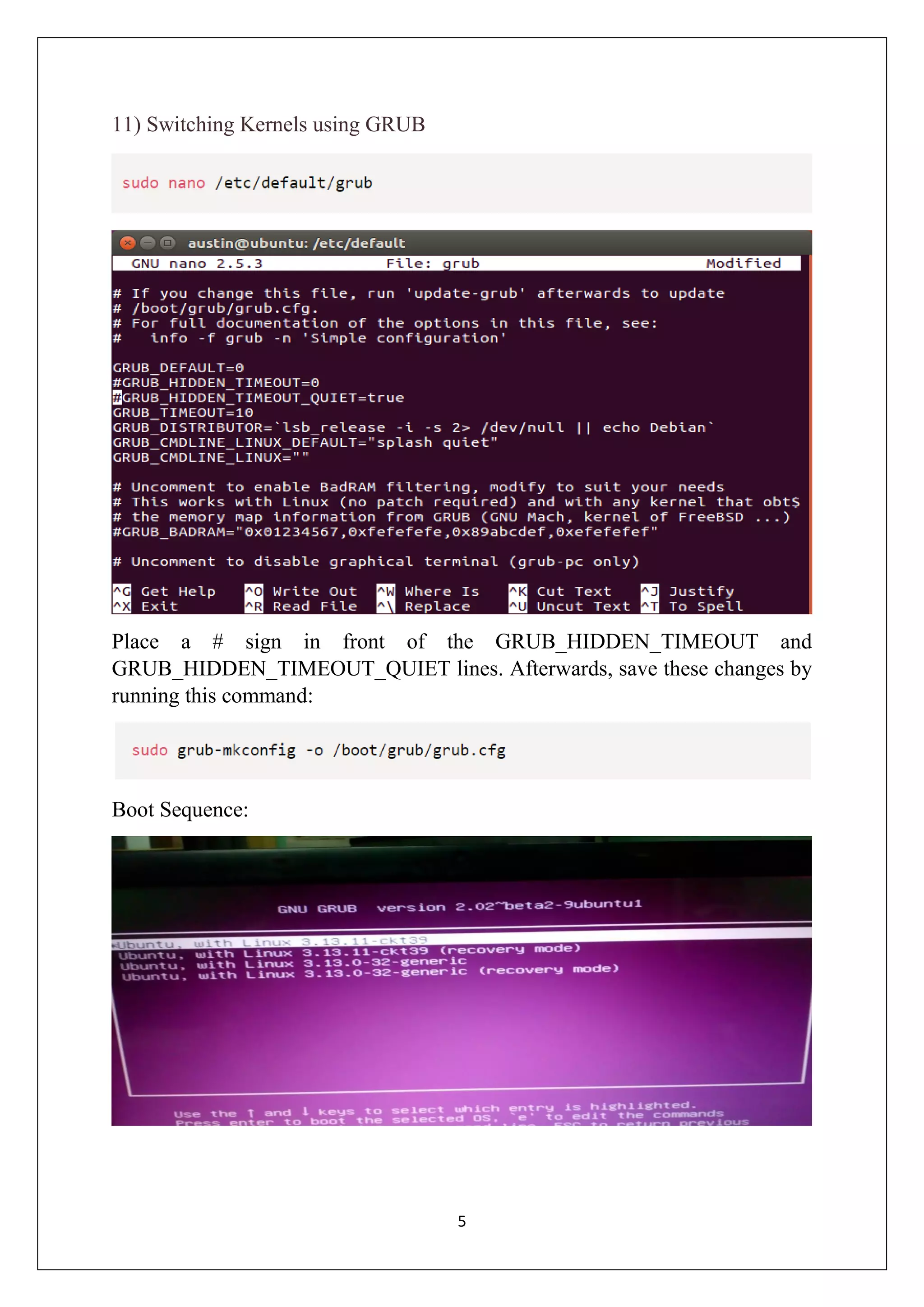 Custom Kernel Creation Pdf