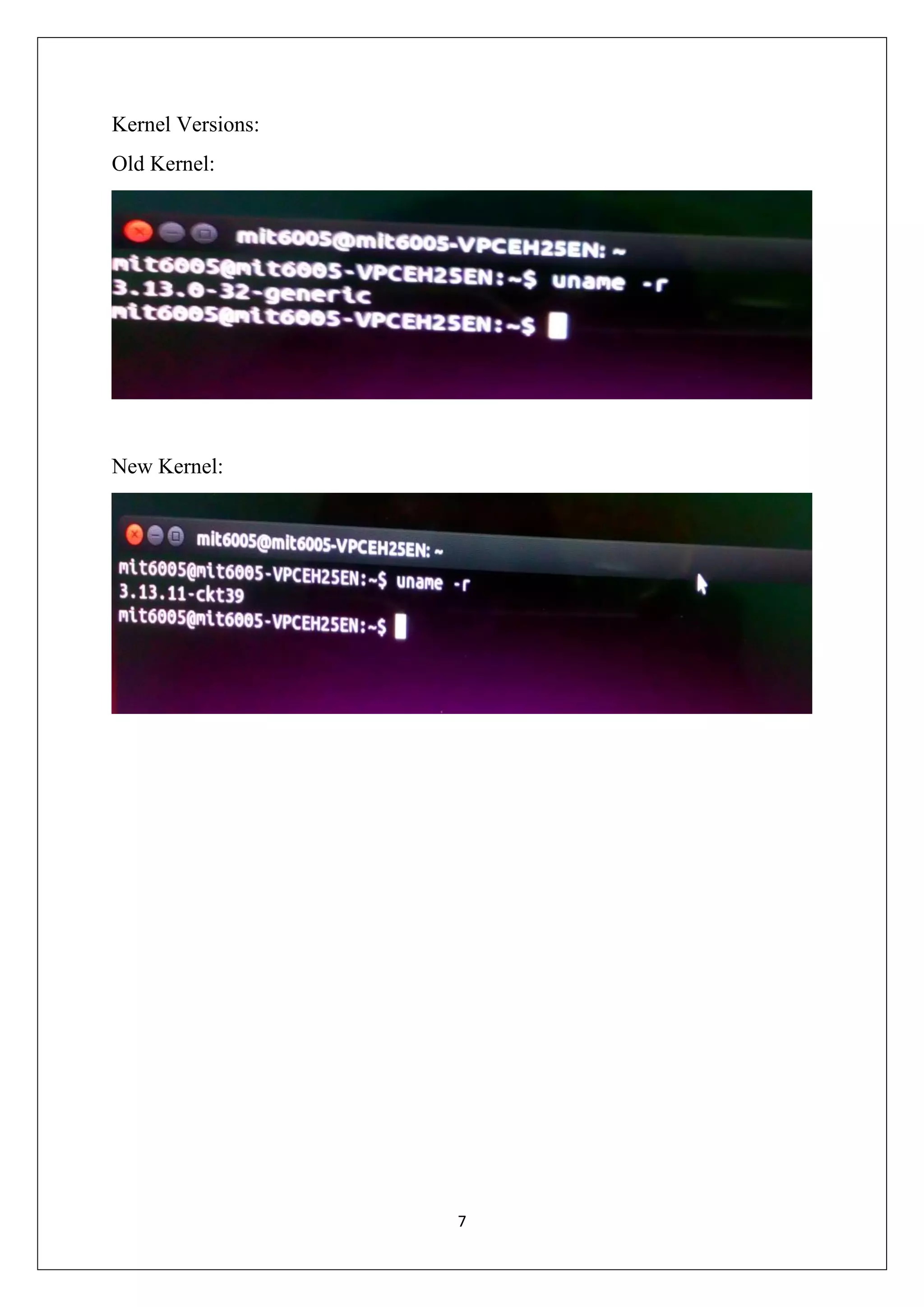 Custom kernel creation | PDF