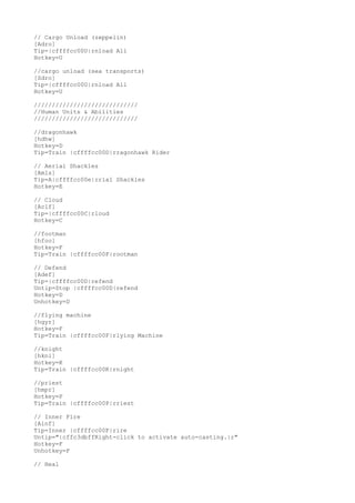 Custom keyssample | TXT