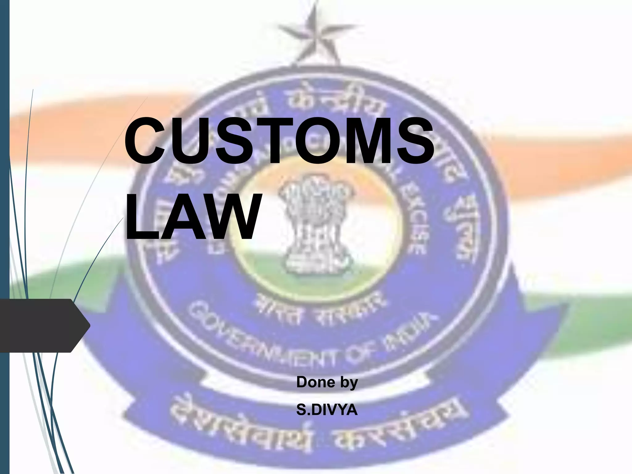 Custom law | PPTX