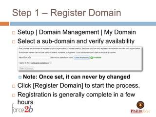 Implementing Salesforce My Domains | PPTX