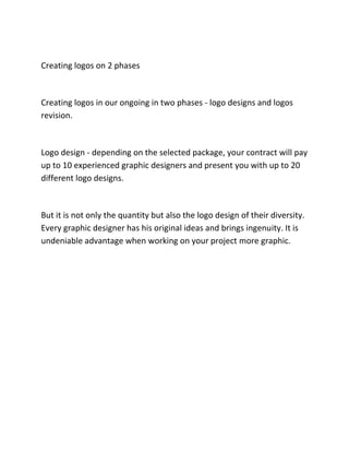 Custom logo design | PDF