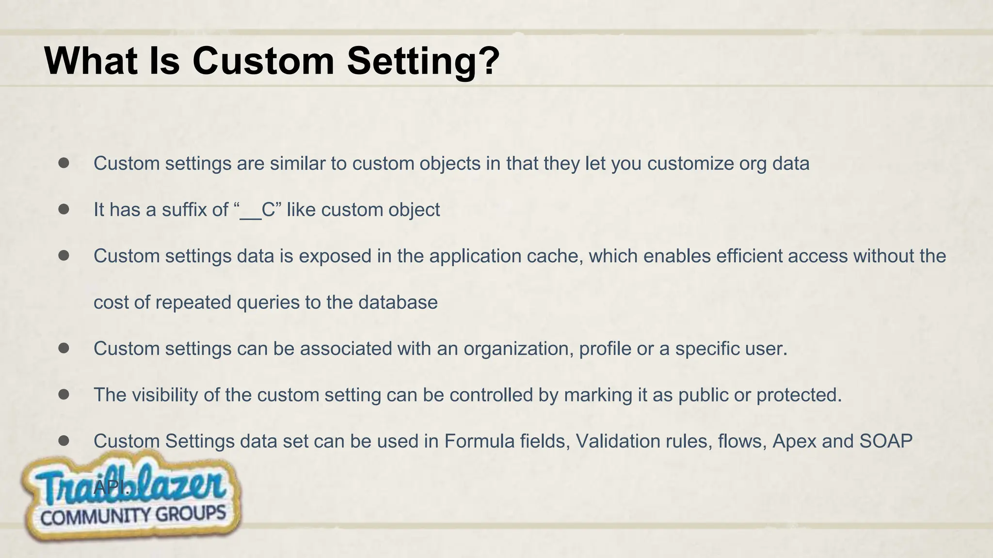 Custom Metadata and Custom Settings and Custom Lebel in Salesforce.pptx