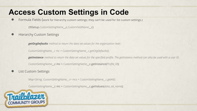 Custom Metadata and Custom Settings and Custom Lebel in Salesforce.pptx | Computer Software and ...