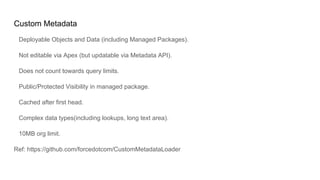 Custom Metadata Types | PDF