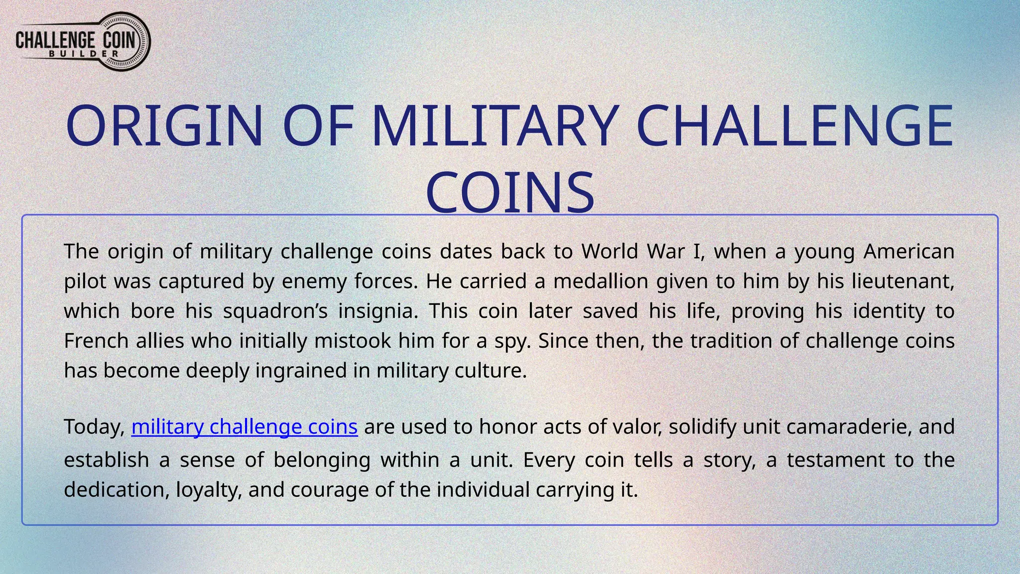 Custom Military Challenge Coins - Design Your Own Coins.pptx