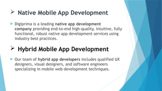 Custom Mobile App Development services ppt.pptx