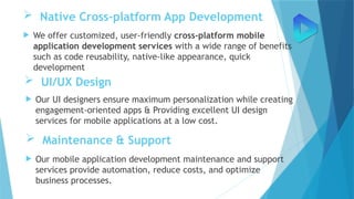 Custom Mobile App Development services ppt.pptx