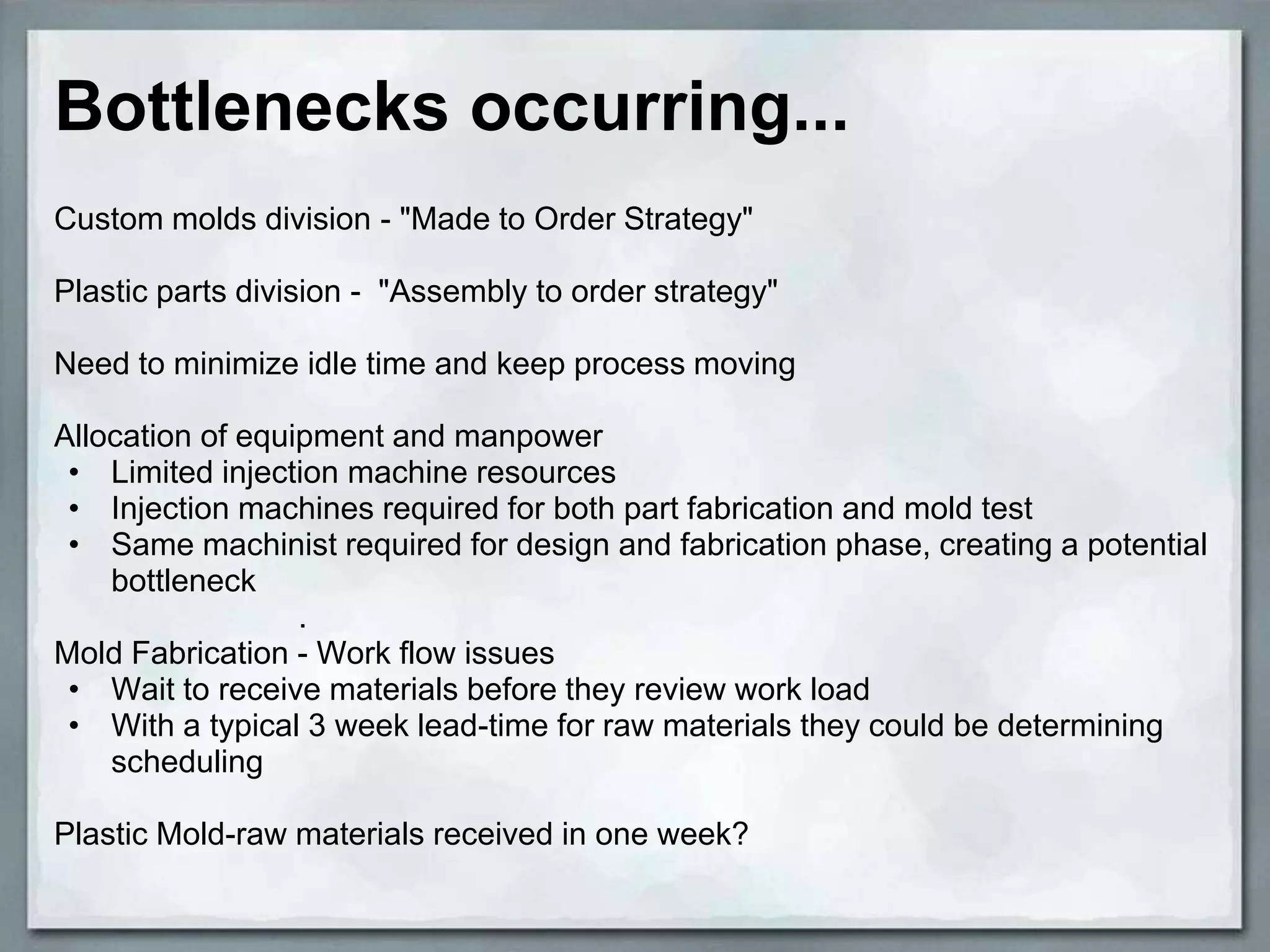 Custom molds case study | PPTX