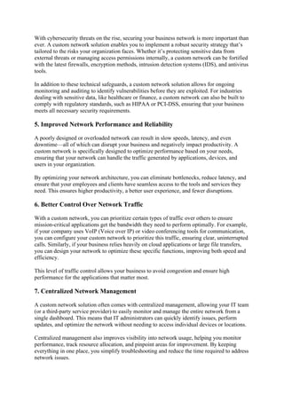 Custom Network Solutions to Meet Your Unique Business Needs.docx