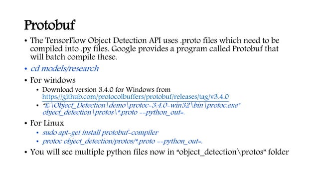 Custom object detection_gcp | PPT