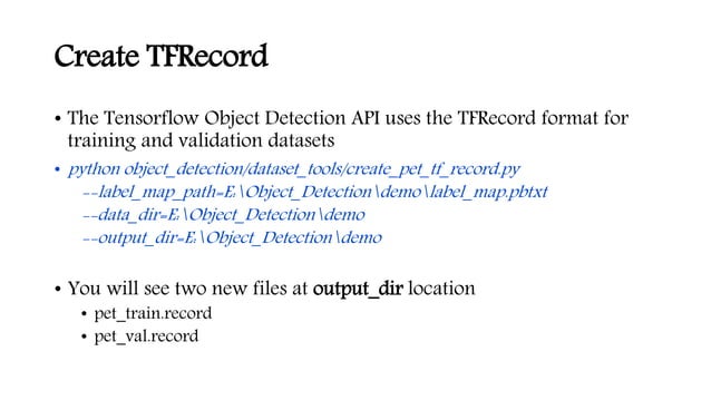 Custom object detection_gcp | PPT