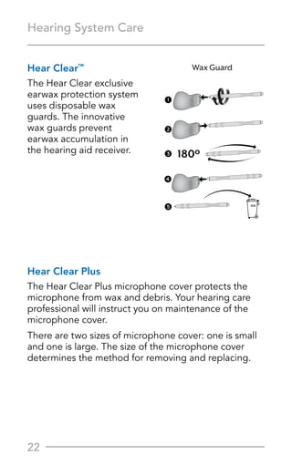 Custom hearing aid operations manual | PDF