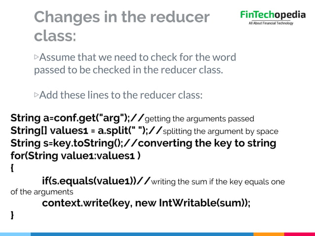 Custom Parameters In Hadoop Using Map Reduce Pptx Programming
