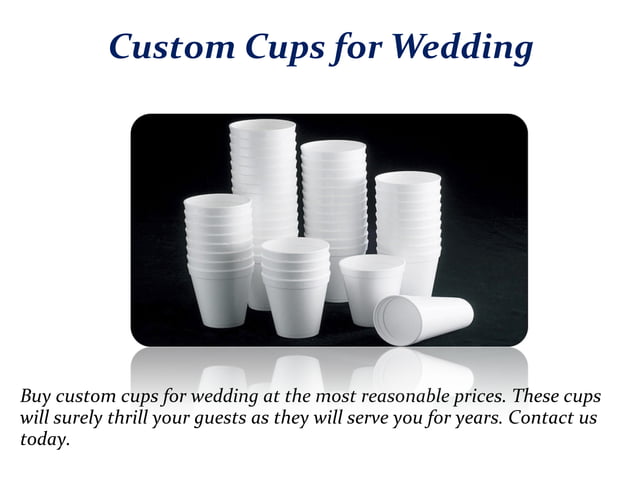 Custom party cups | PPT