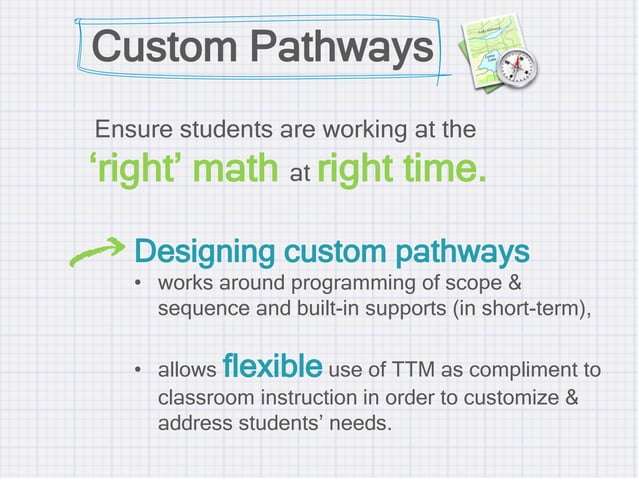Custom Pathway Creation in Think Through Math | PPT