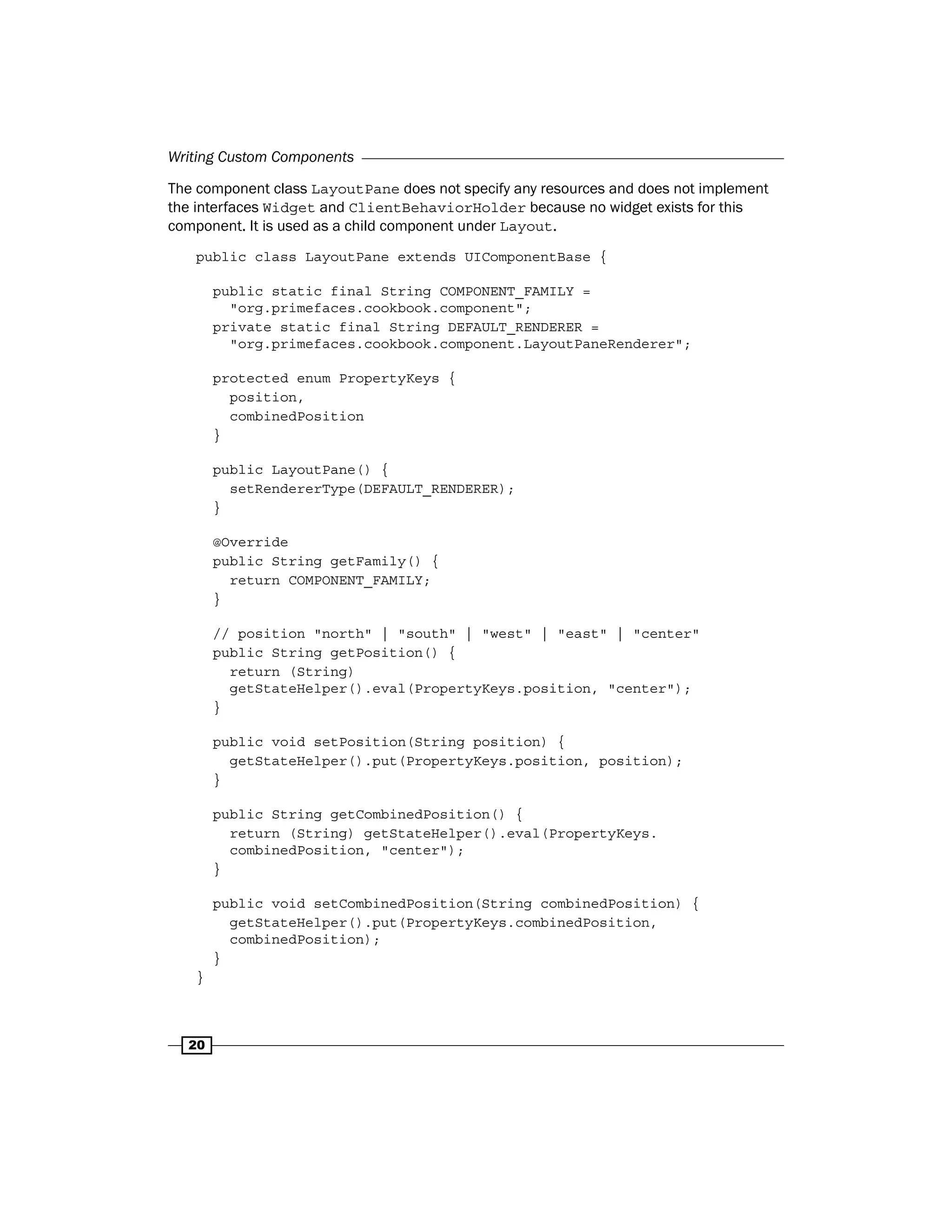 Custom PrimeFaces components | PDF