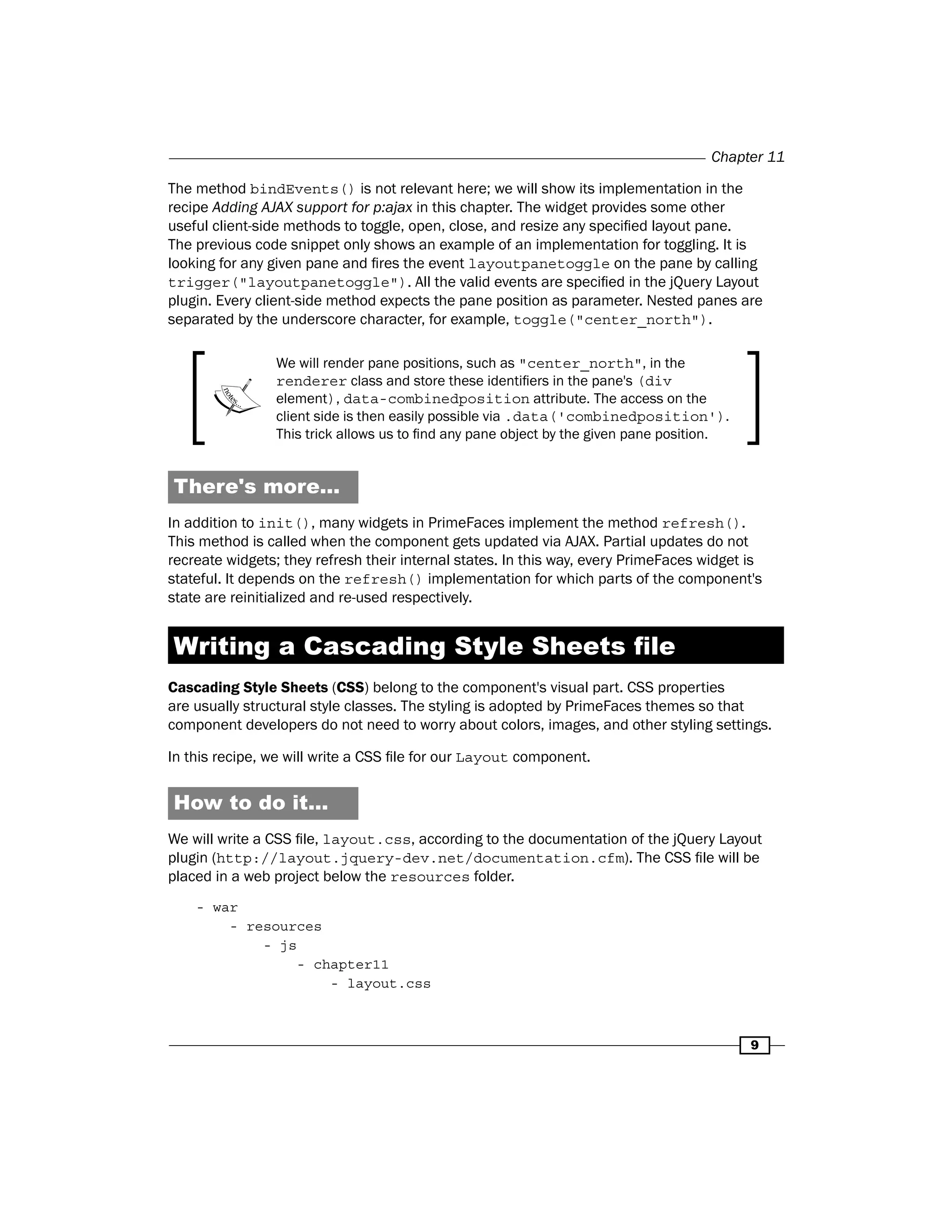 Custom PrimeFaces components | PDF