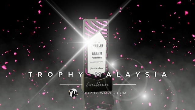 Custom Piano Plaques at Trophy-World Malaysia | Custom Trophies ...