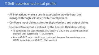Azure AD B2C Webinar Series: Custom Policies Part 1 | PPT