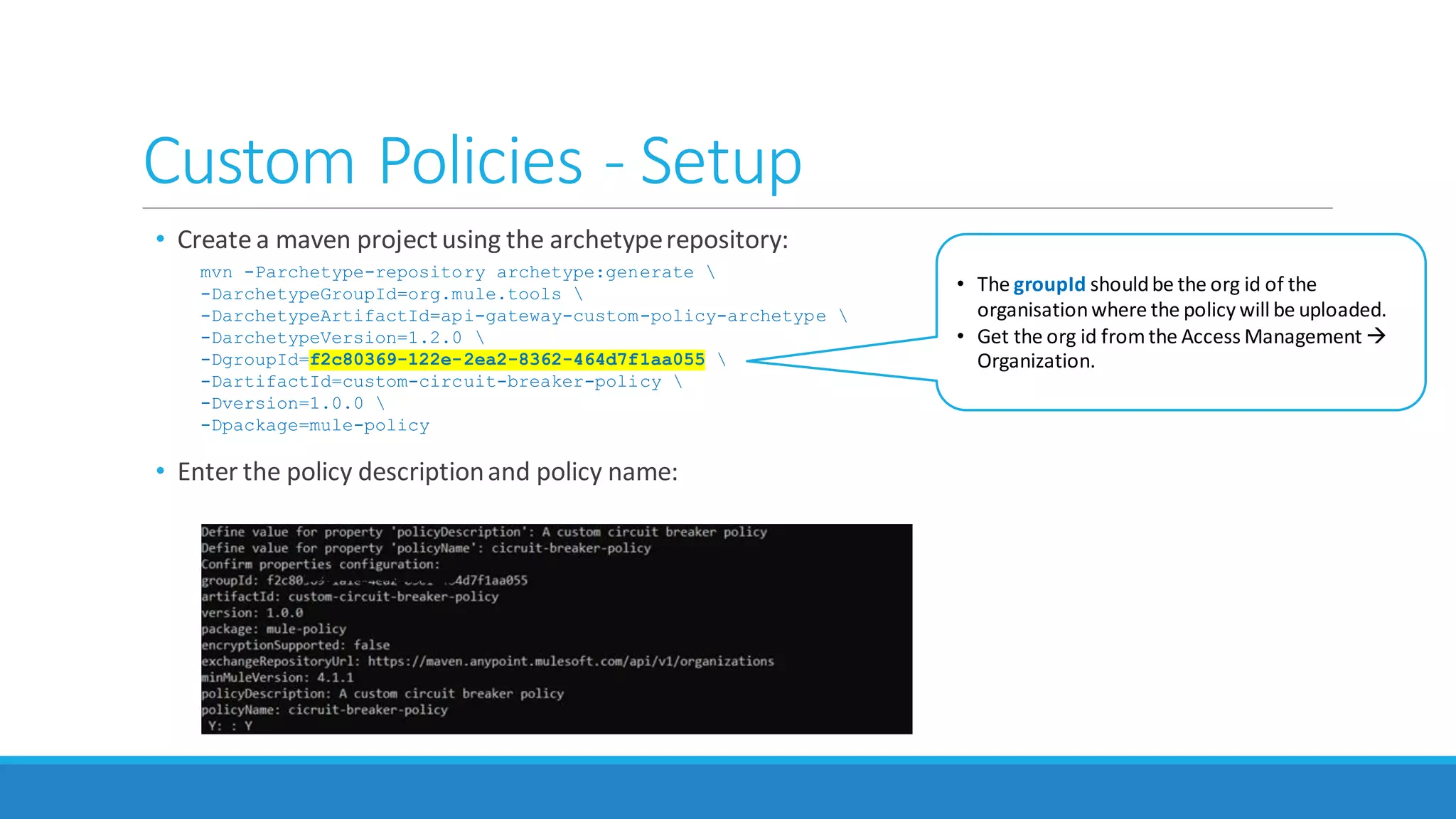 Custom policies in mule 4 and a circuit breaker example | PDF