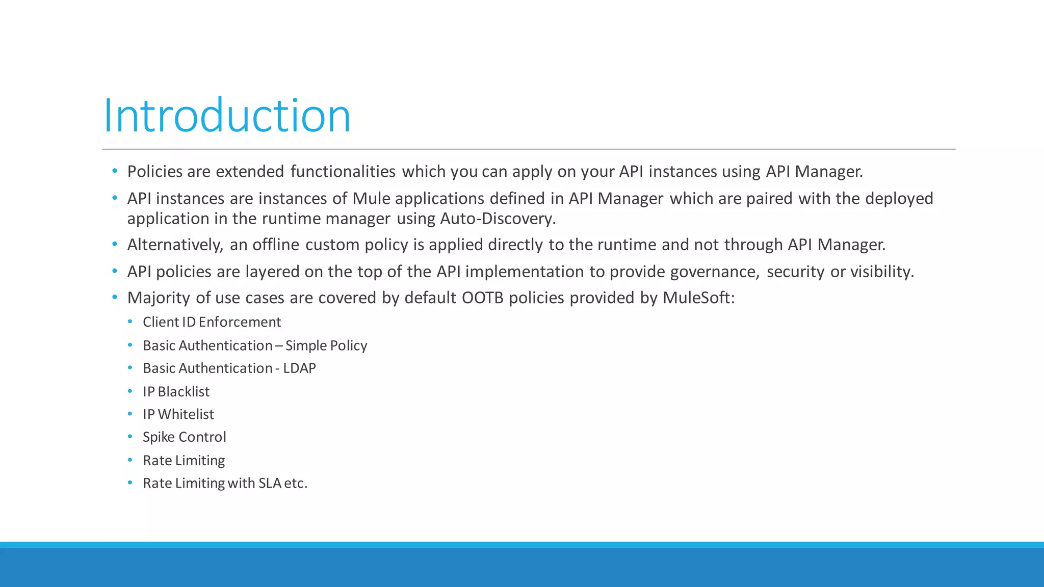 Custom policies in mule 4 and a circuit breaker example | PDF