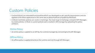 Custom policies in mule 4 and a circuit breaker example | PDF