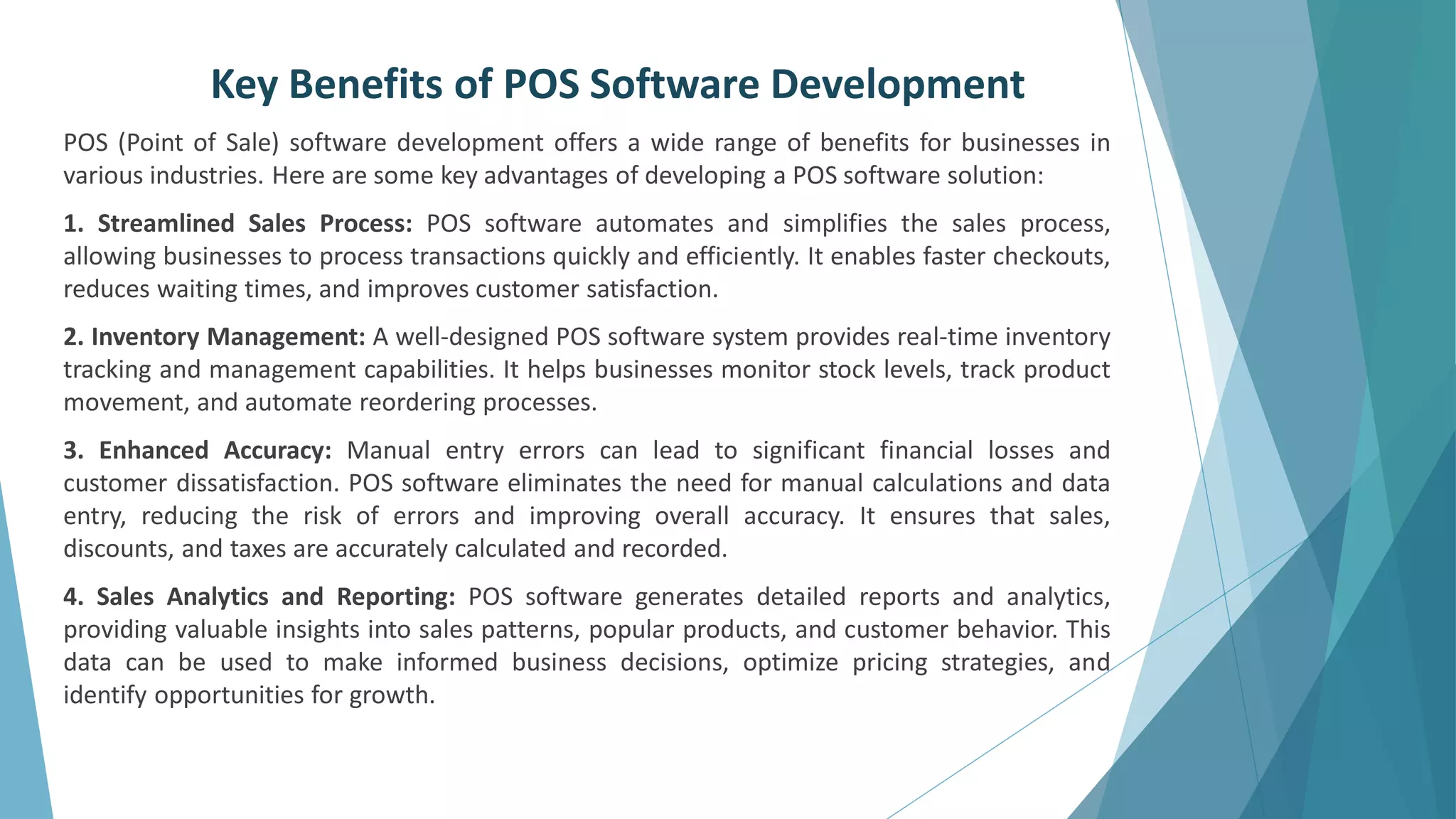 POS Software Development Services | PDF