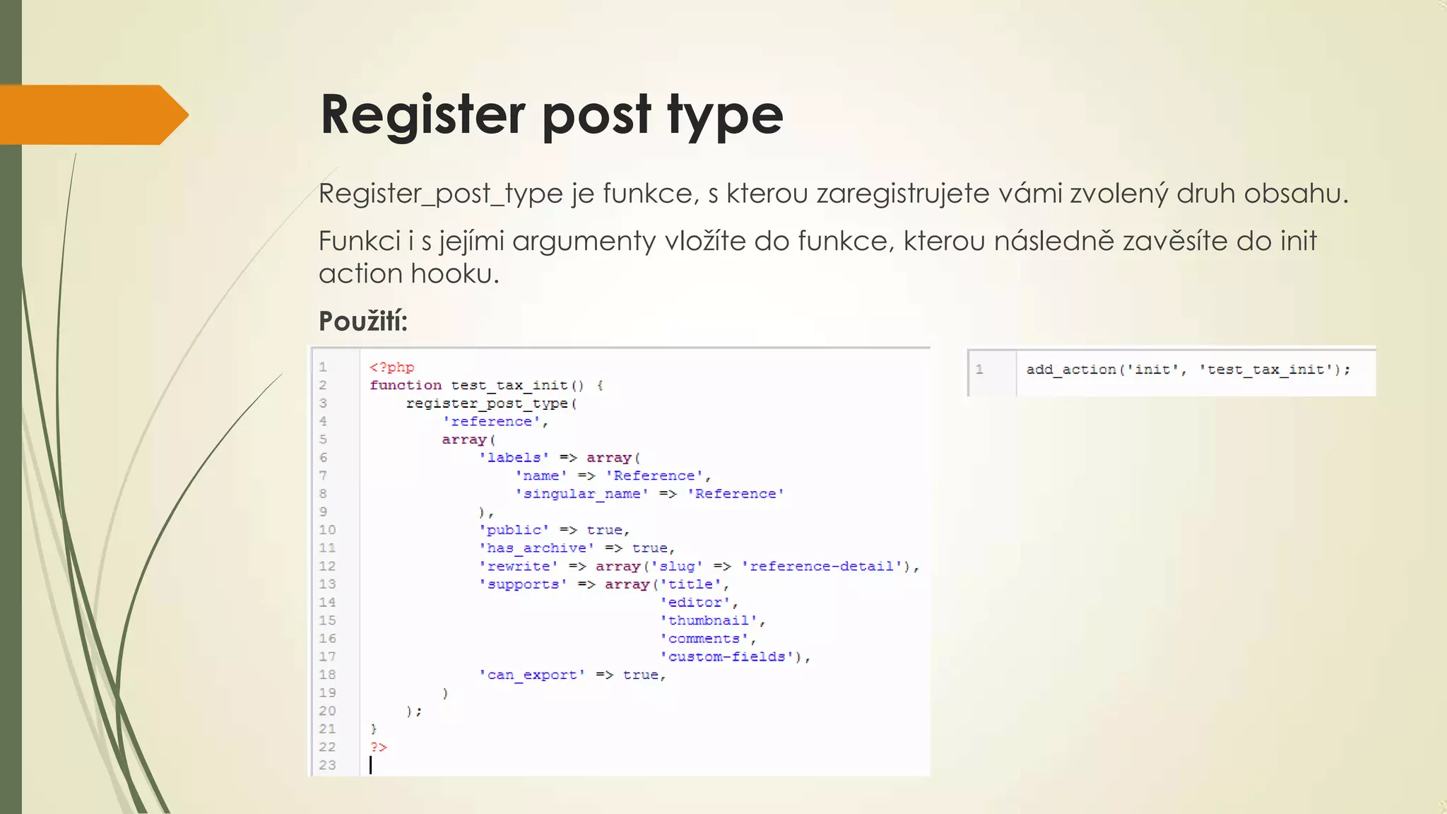 Custom post types a Post Format | PPTX
