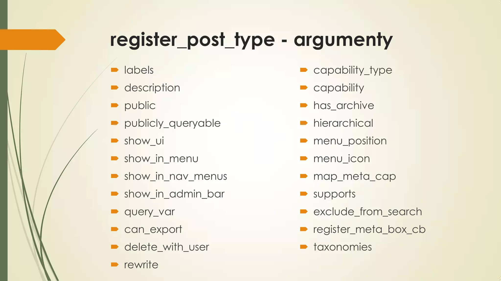 Custom post types a Post Format | PPTX