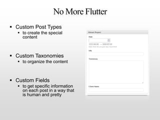 Custom Post Types and Taxonomies | PPT