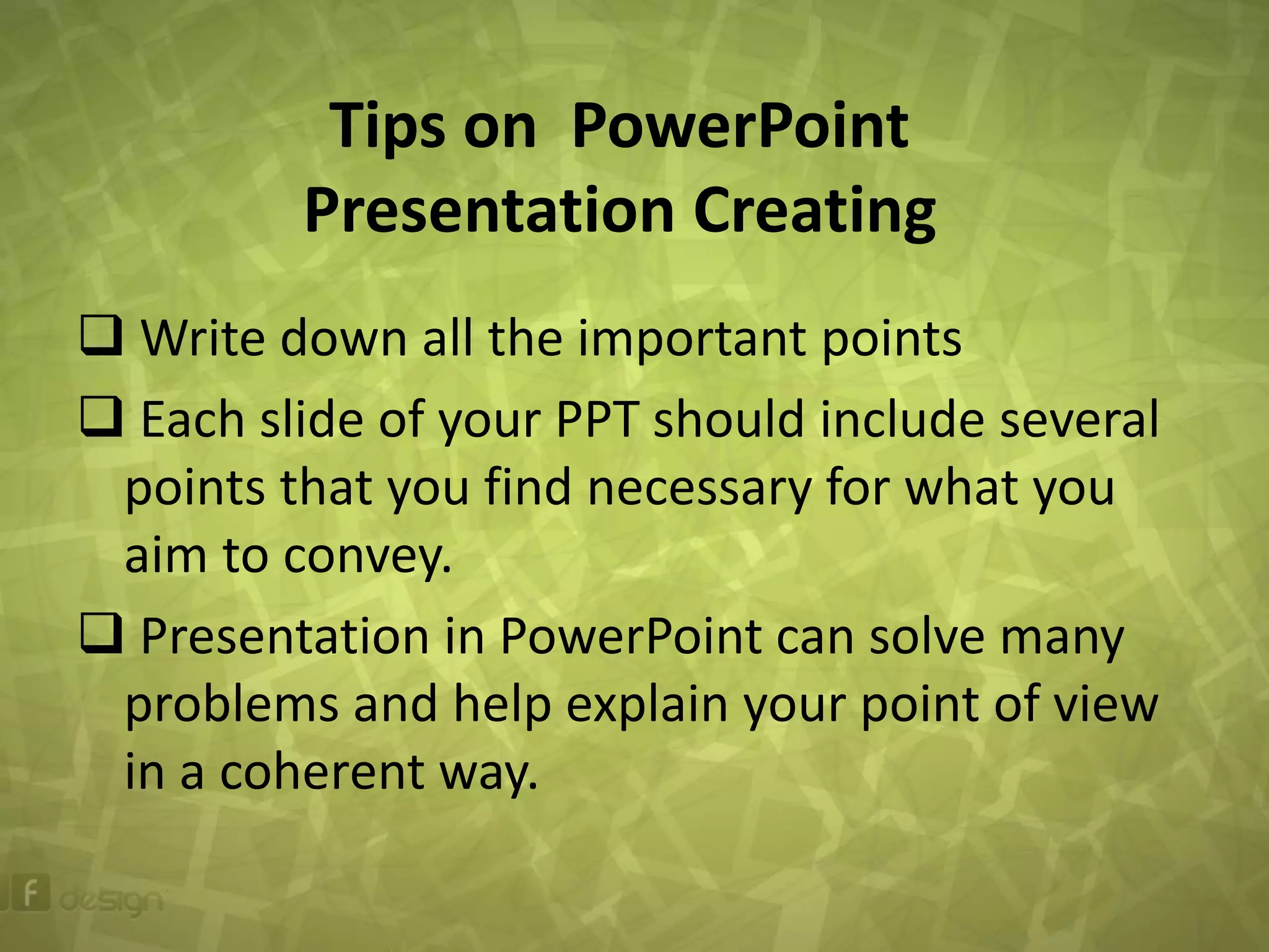 Custom power point presentation | PPT