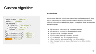 Custom Pregel Algorithms in ArangoDB | PPT