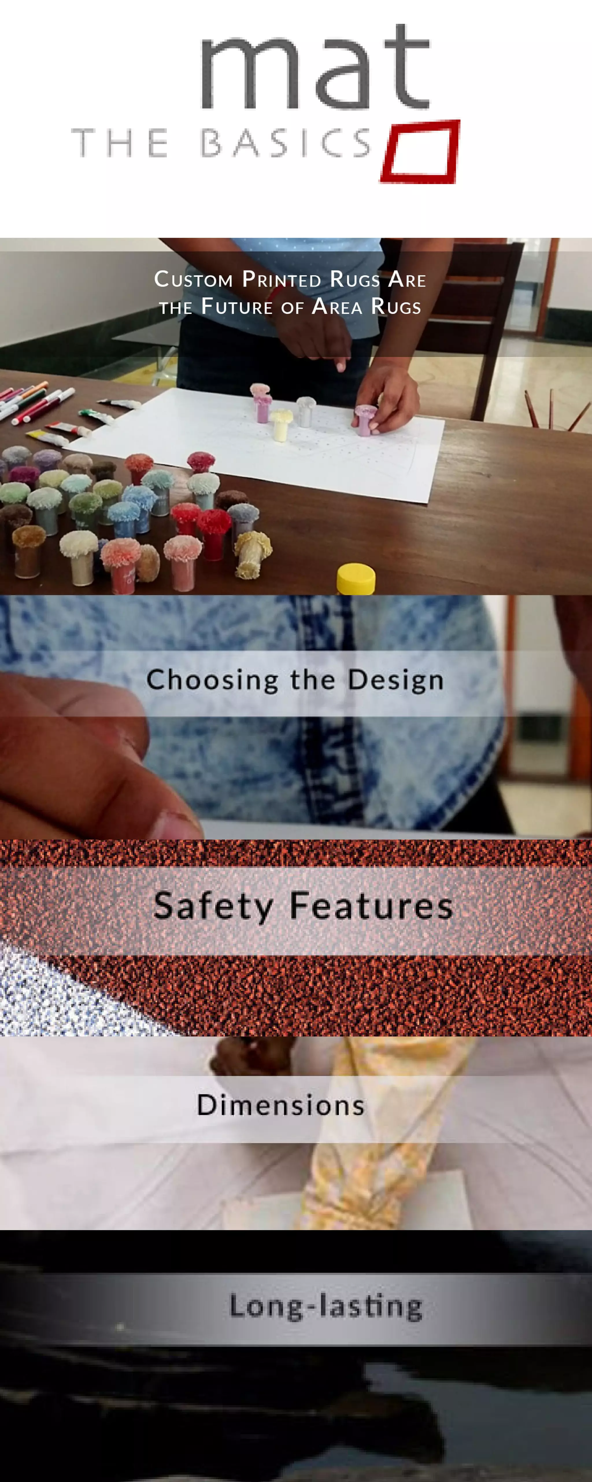 Custom printed rugs | PDF