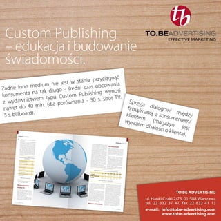 Custom Publising, By Tobe | PDF