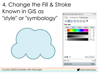 Custom qgis symbols with inkscape | PPTX