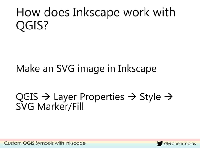 Custom qgis symbols with inkscape | PPT