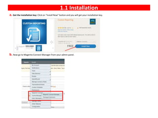 Custom Reporting Magento Extension User Guide | PPT
