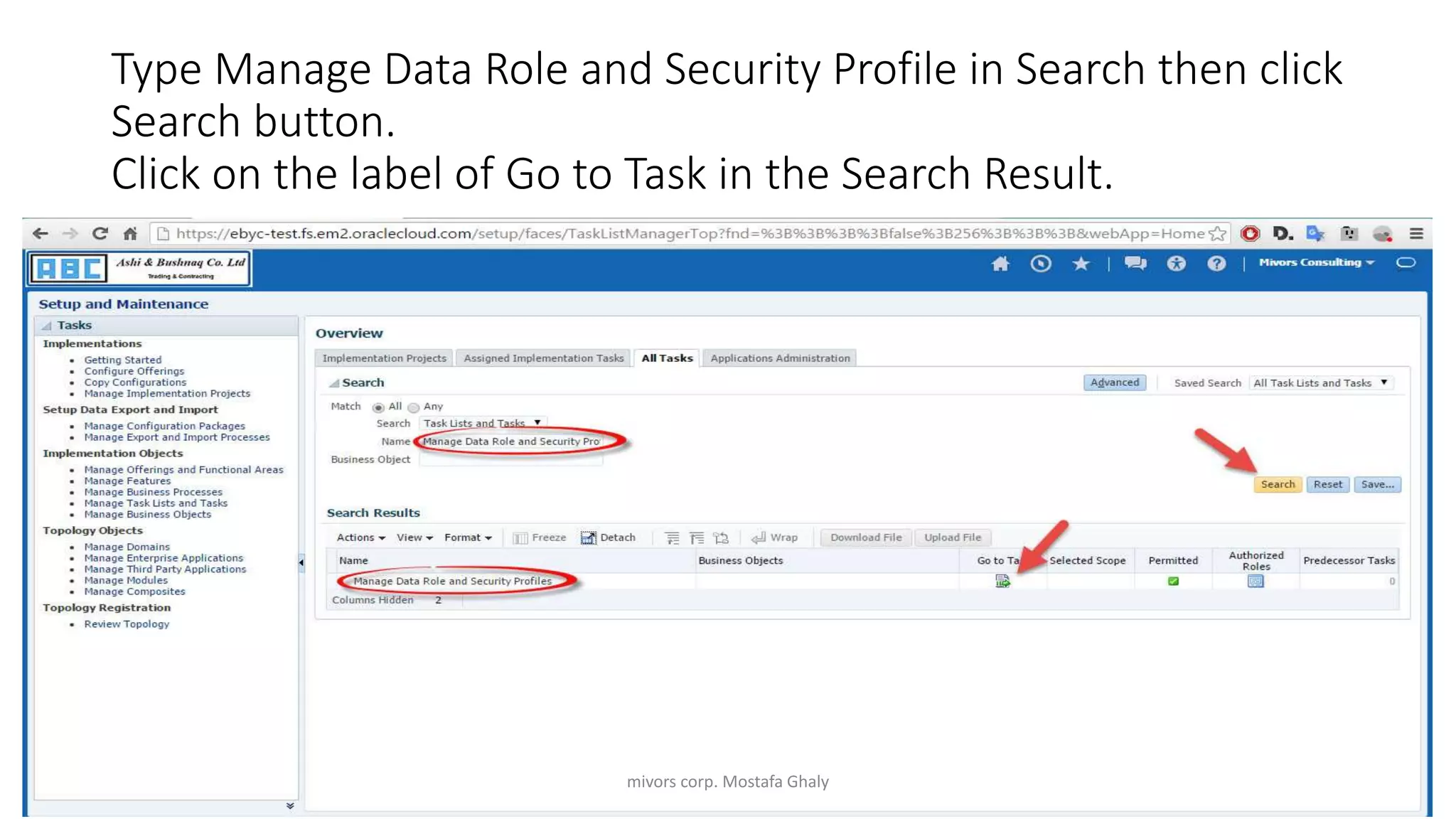 Oracle Fusion Custom Role Guide | PPTX