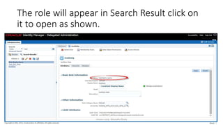 Oracle Fusion Custom Role Guide | PPTX