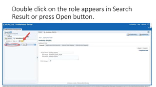 Oracle Fusion Custom Role Guide | PPTX