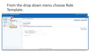 Oracle Fusion Custom Role Guide | PPTX