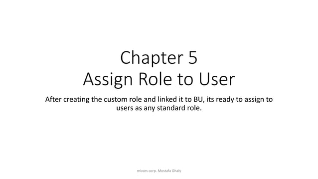 Oracle Fusion Custom Role Guide | PPT